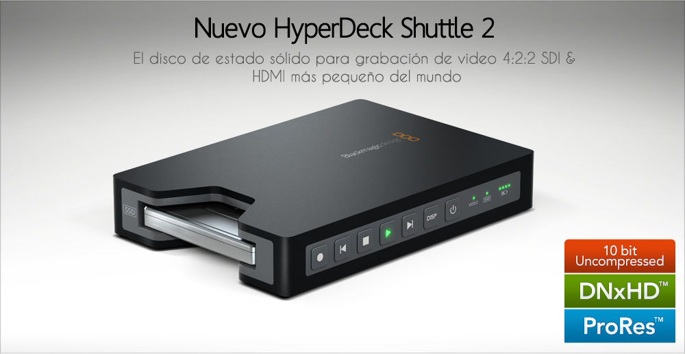 HyperDeck Shuttle 2 – Videodepot